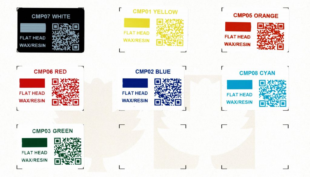 Mixto Color 🥇 Ribbon de Colores Transferencia Térmica